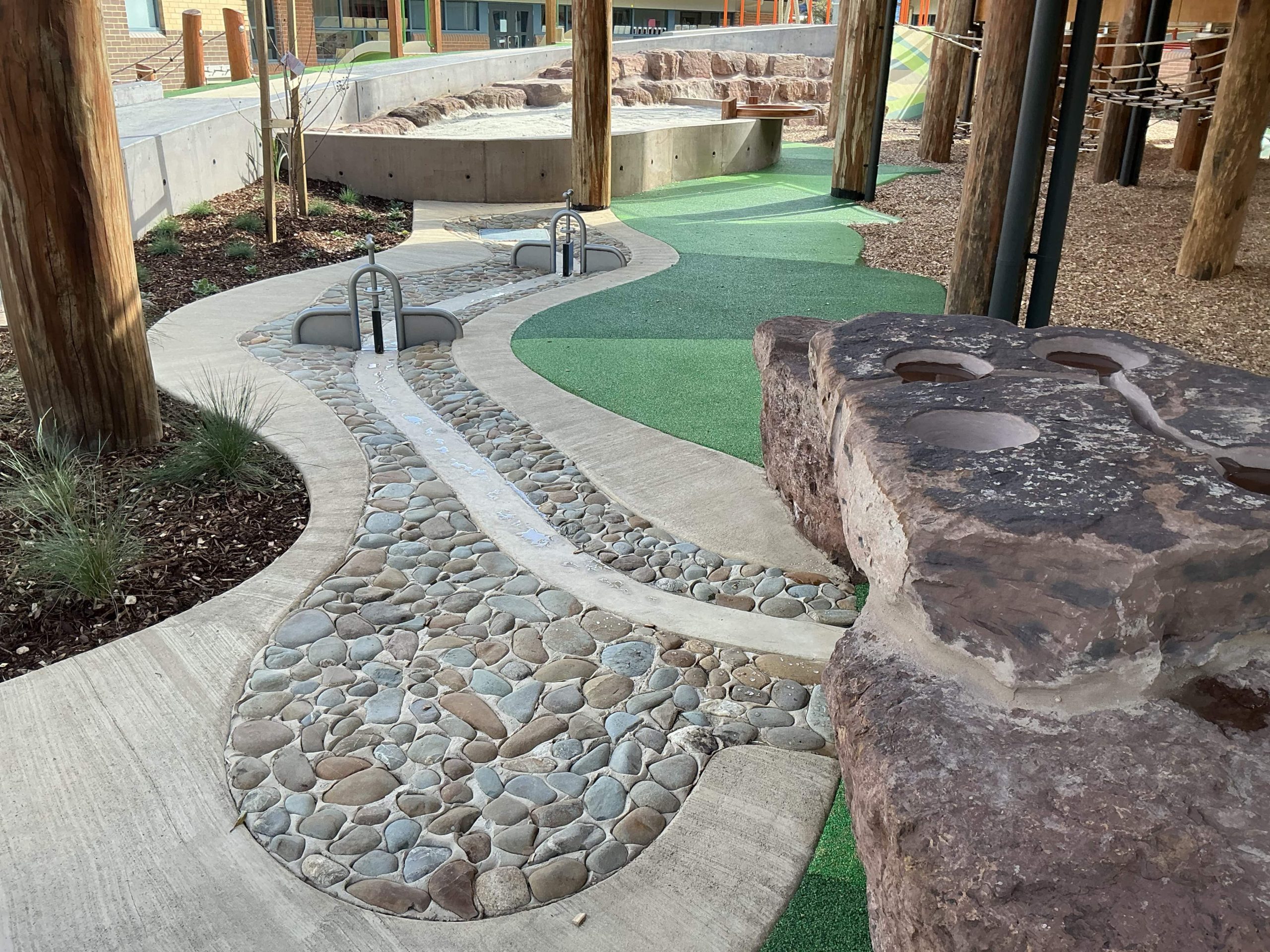 Aurora School in Blackburn - A&R Landscaping